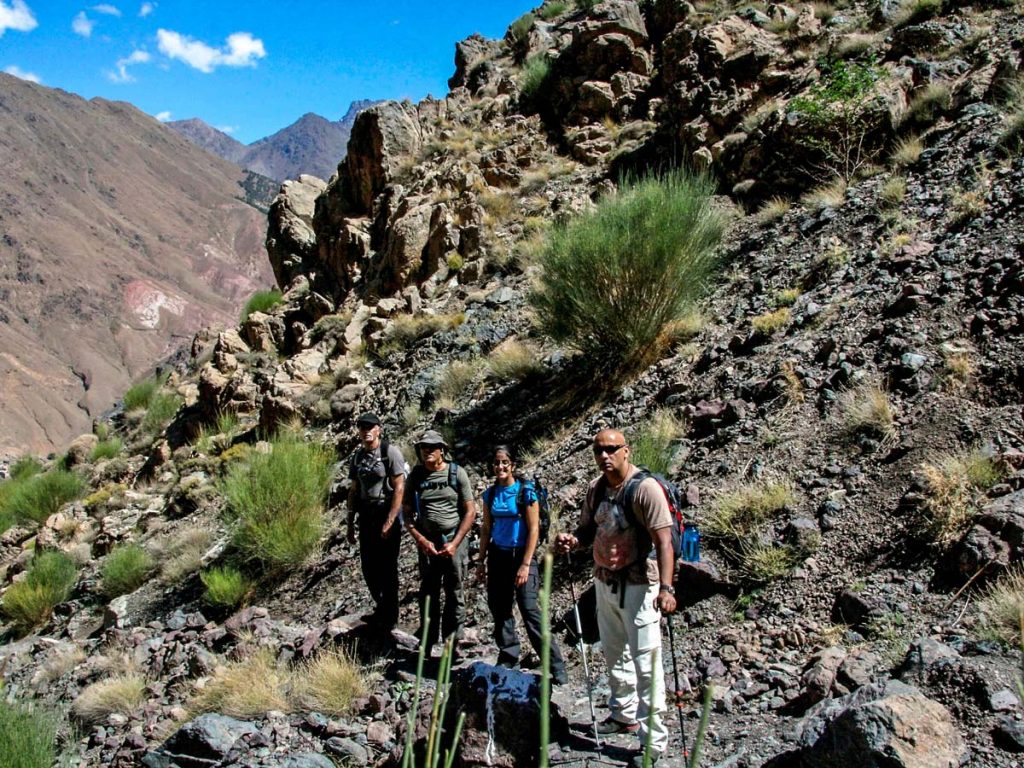 Toubkal circuit & summit guided trekking tour in Morocco